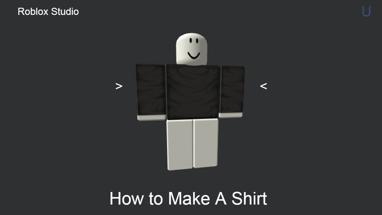 How To make a shirt [Roblox Studio] - YouTube