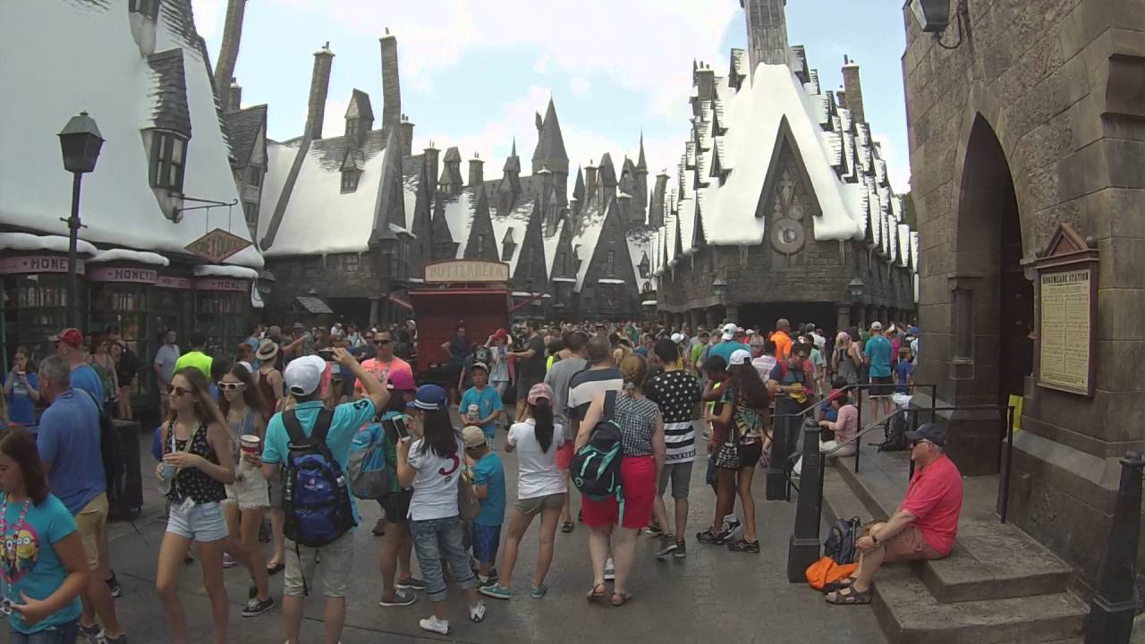 Hogsmeade - Universal Studios Orlando - July 2015 - YouTube