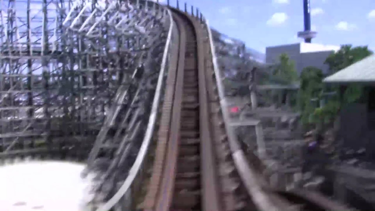 Six Flags Great America - The Viper Roller Coaster - YouTube