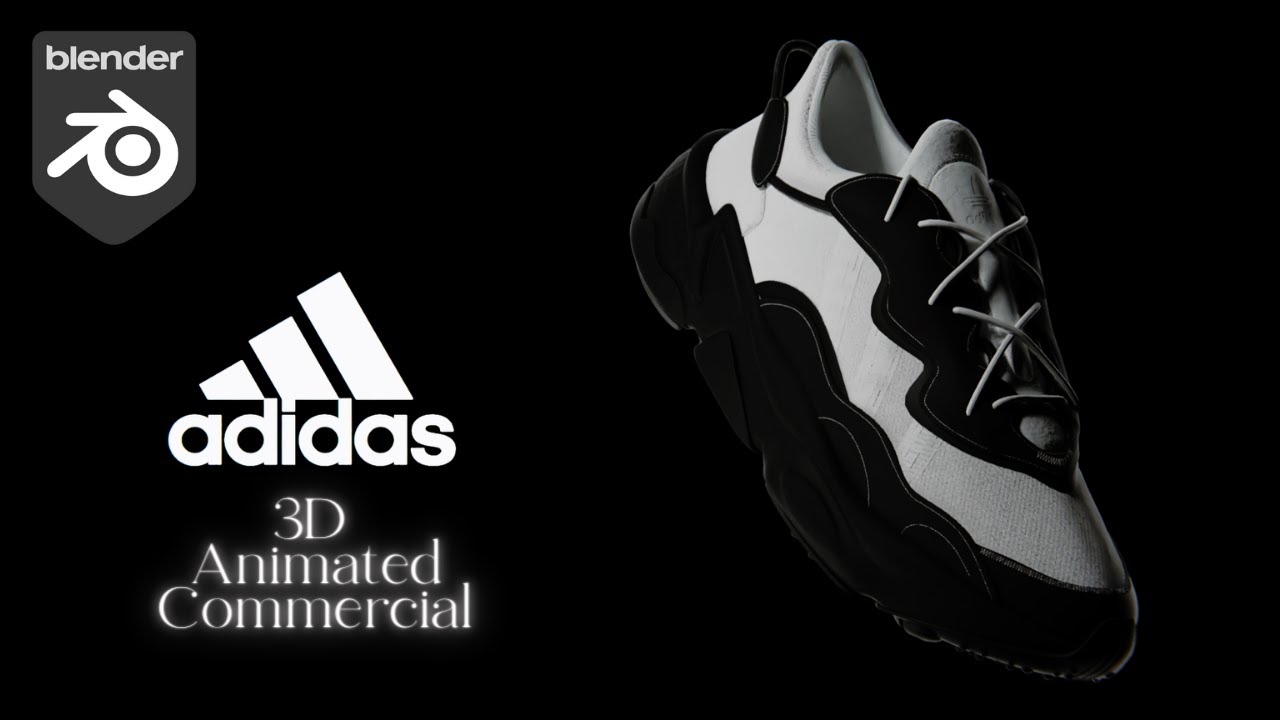 AdiDas CGI Animated Commercial Ad. || Blender Animation || @aumission ...