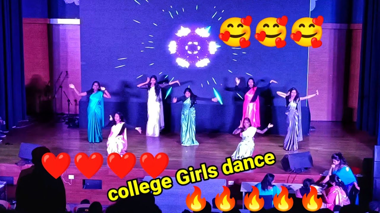 Girls college dance performance | presidency University | bangluru ...