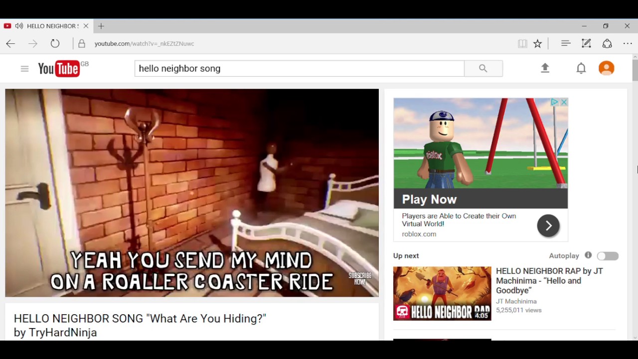 hello Neighbor song - YouTube