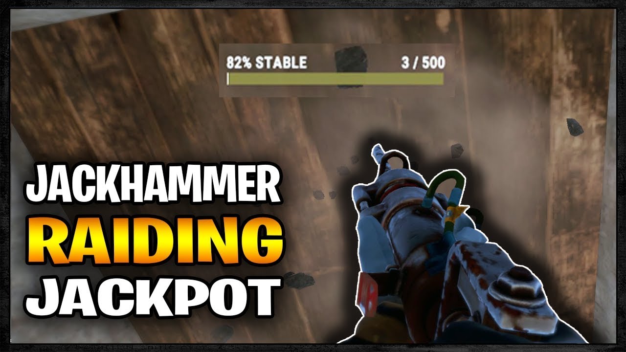 Jackhammer Raiding into a SULFUR JACKPOT - Profit or Fail | Rust - YouTube
