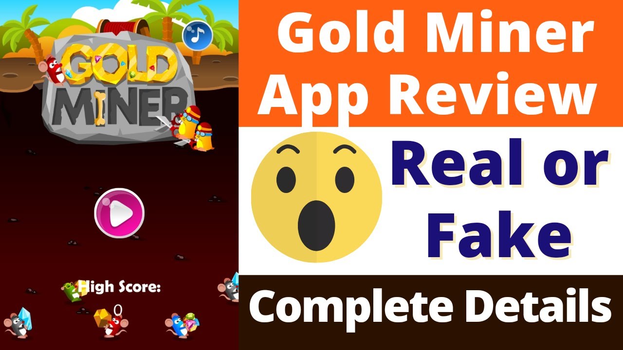 Gold Miner App Real or Fake | Gold Miner App Withdrawal | Gold Miner ...