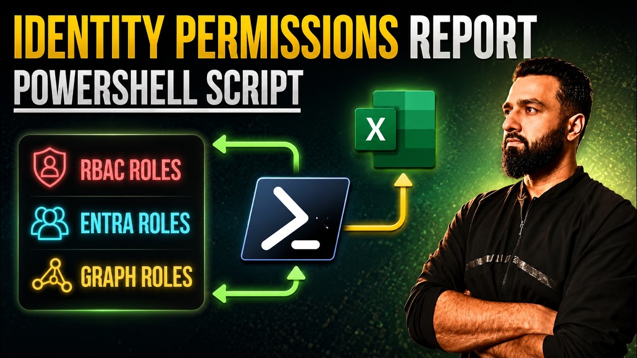 Build a Report on Azure, Entra & M365 Permissions! - YouTube