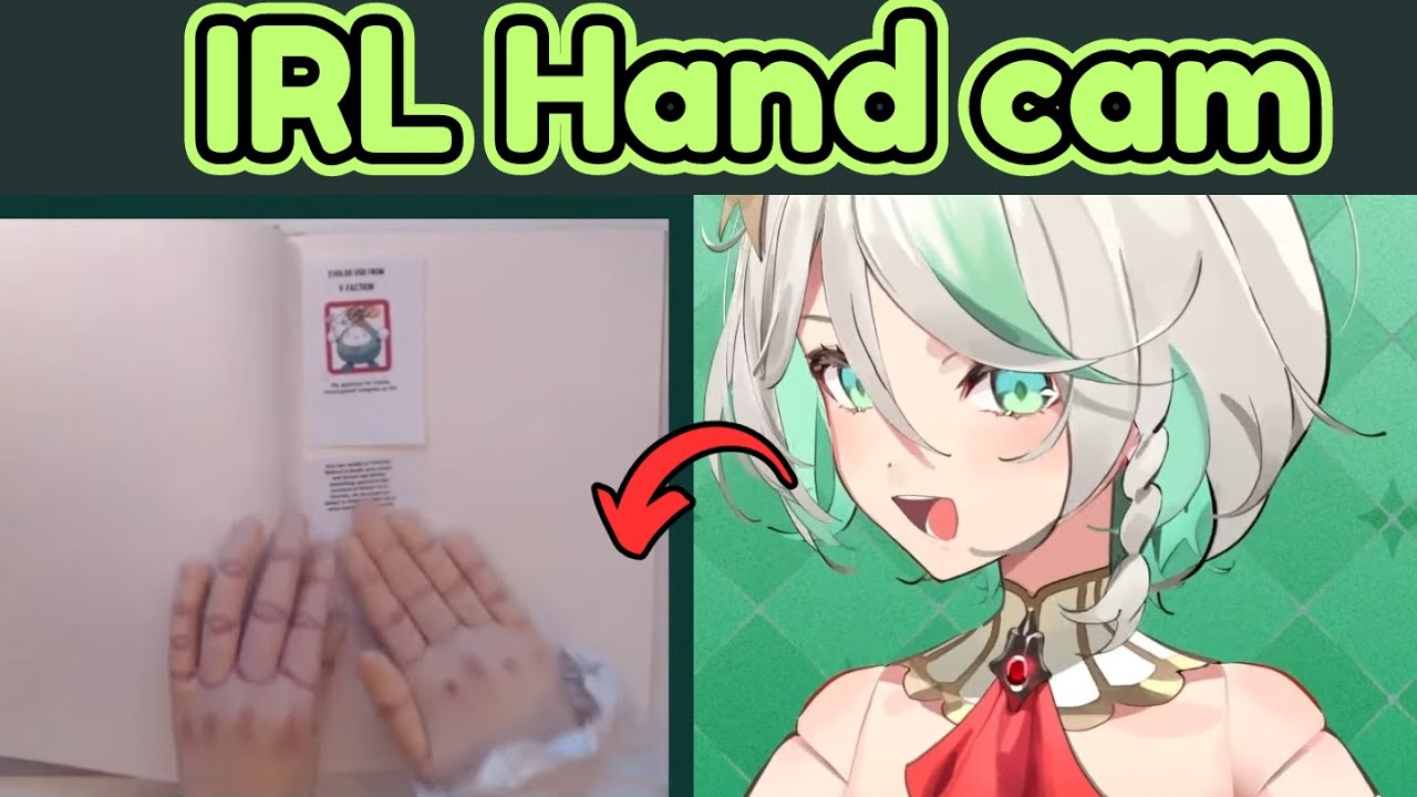 Cecilia show her Hands IRL and Chat go Crazy [Hololive /Cecilia ...