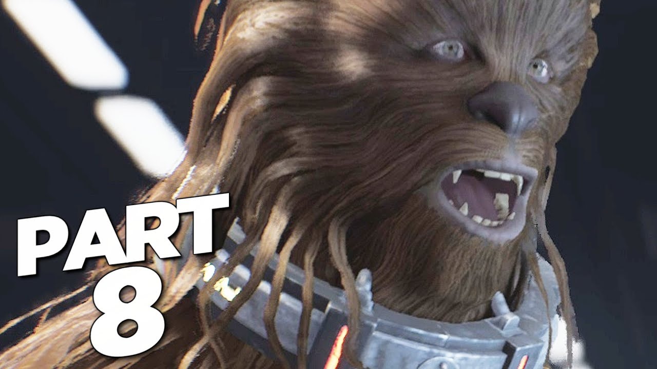 STAR WARS JEDI FALLEN ORDER Walkthrough Gameplay Part 8 - WOOKIEES ...