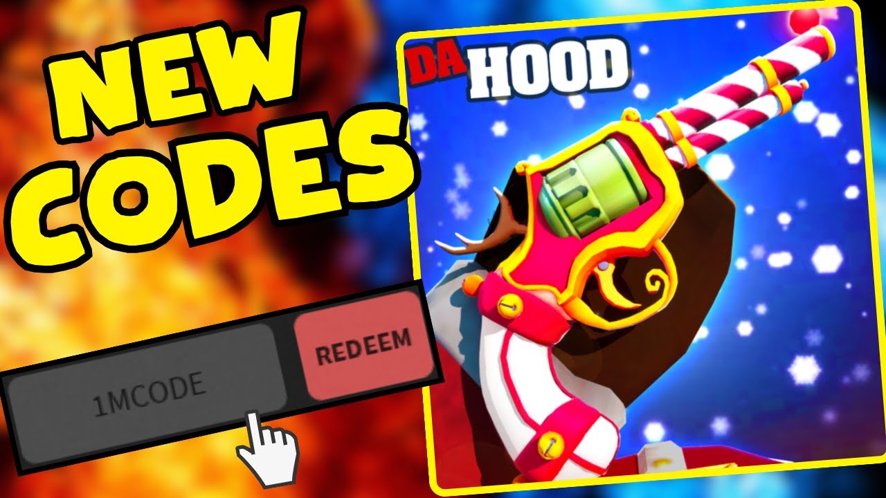 [1M CODE] Da Hood CODES 2023! Roblox Codes for Da Hood - YouTube
