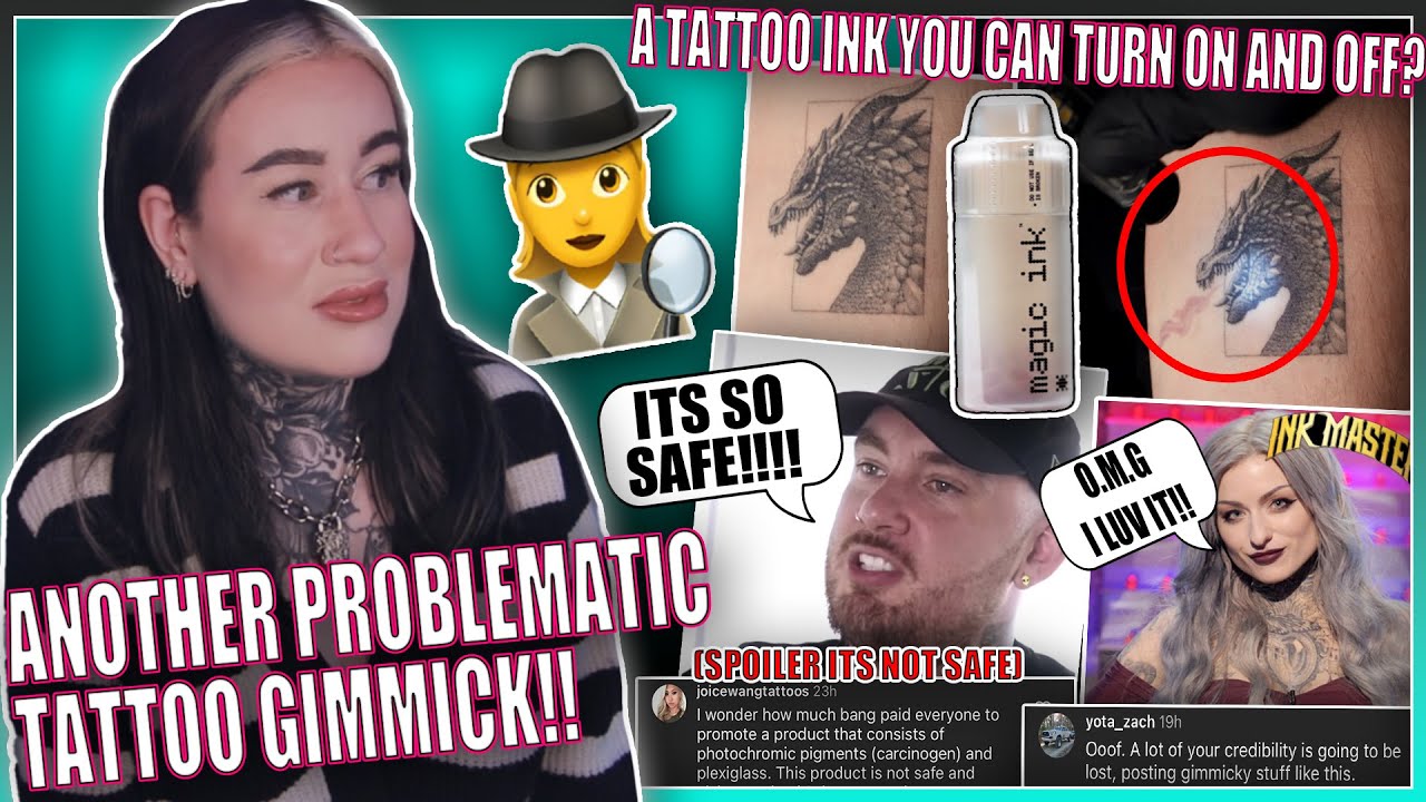 Everything Wrong With Magic Ink Tattoos - YouTube