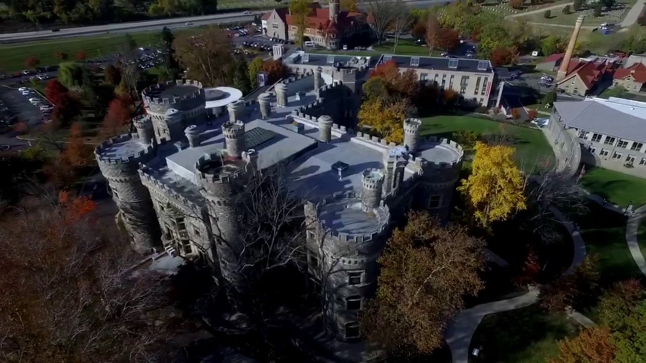 Grey towers castle (Arcadia University) - YouTube