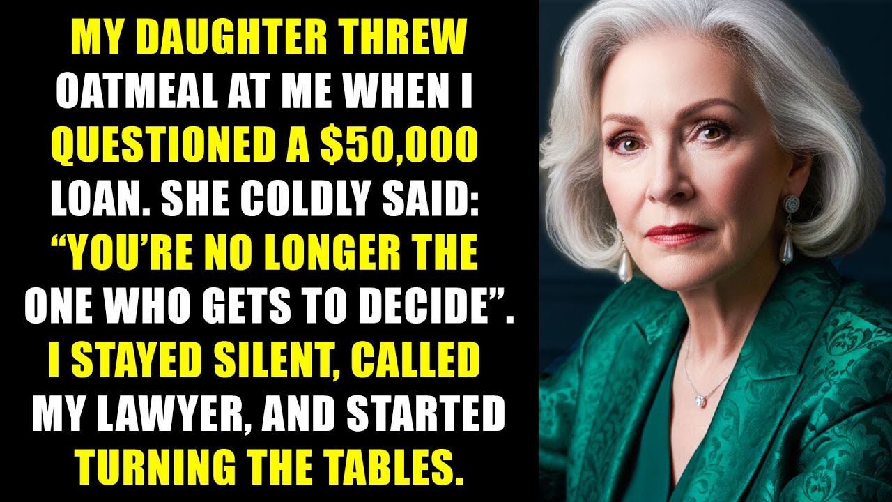 My Daughter Threw Oatmeal At Me When I Questioned a $50,000 Loan In My ...