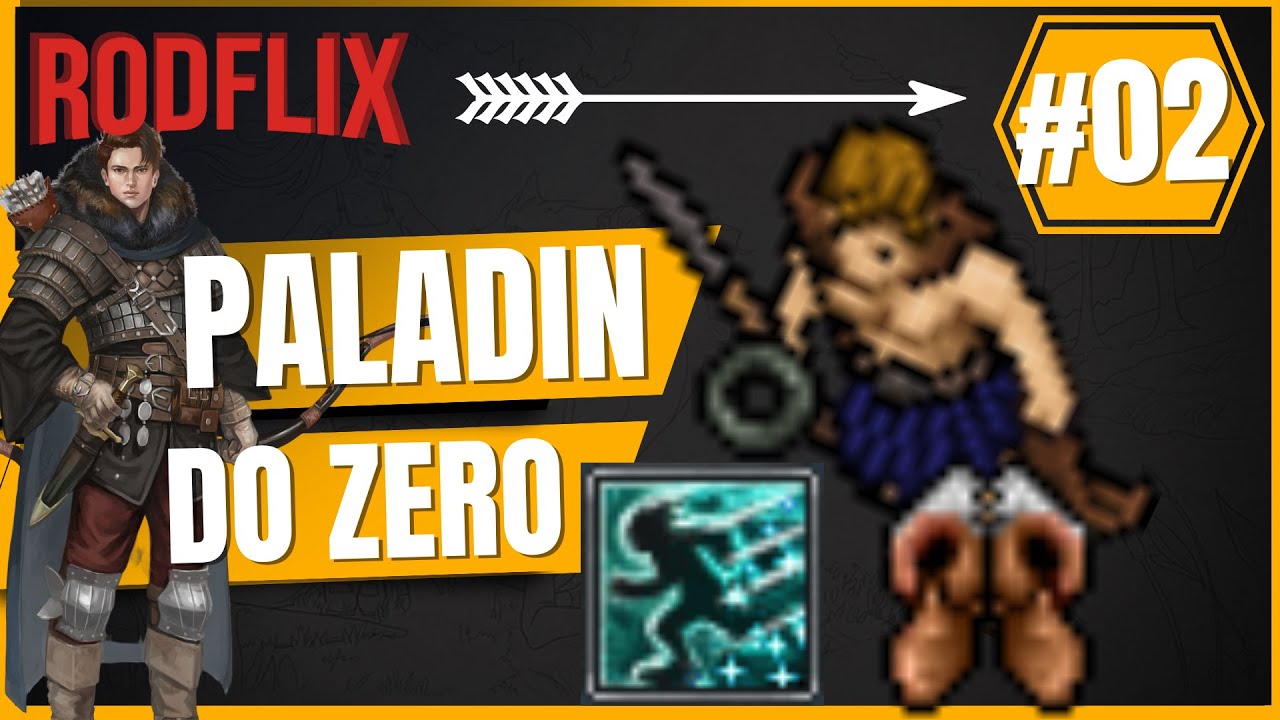 [TIBIA] PALADIN do ZERO 02 - MELHORANDO O SPEED DO CHAR e SET SUPER ...