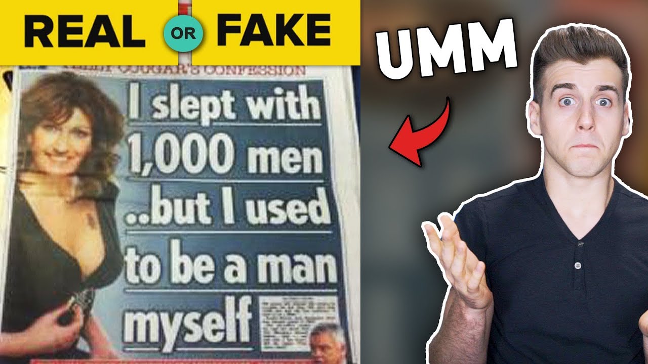 Real Or Fake News? (The Ultimate Test) - YouTube