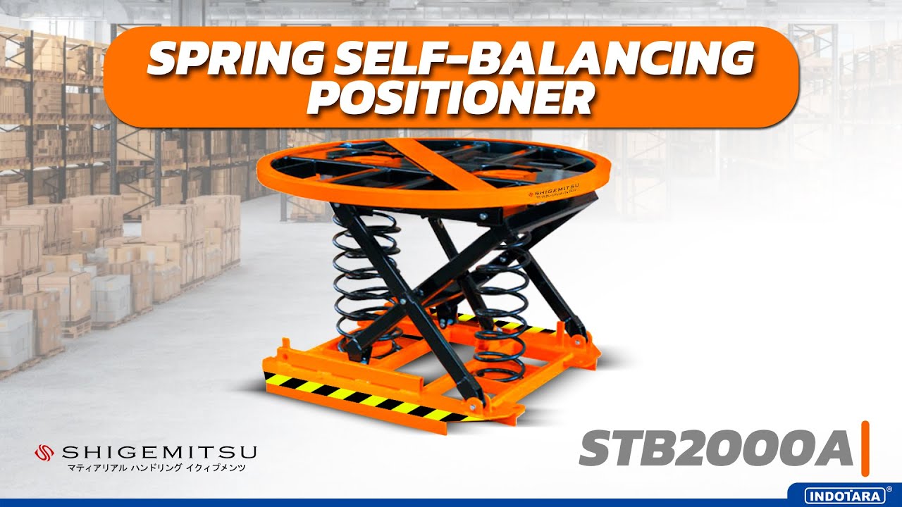 SHIGEMITSU SPRING SELF-BALANCING POSITIONER STB2000A - YouTube