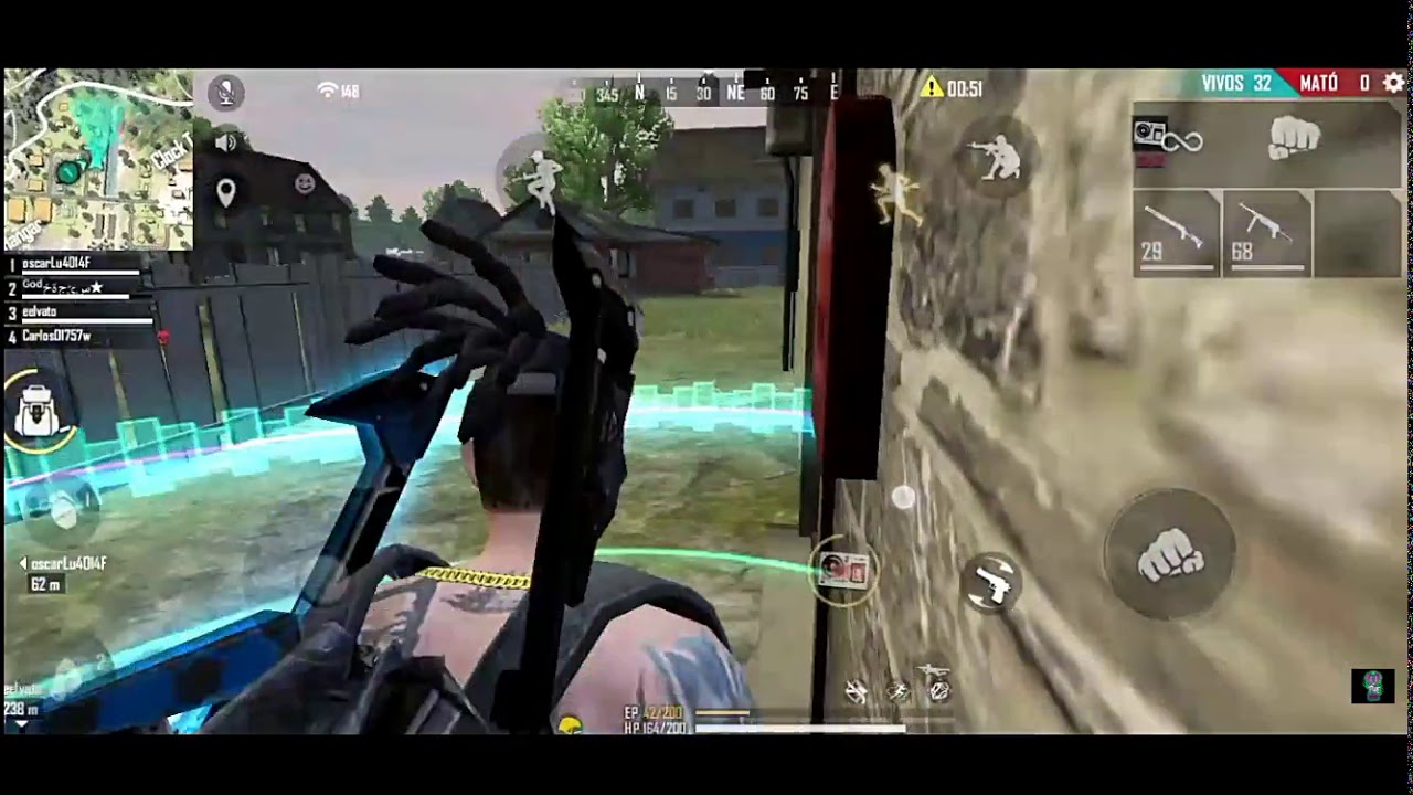 Free Fire Random- Skill- The Gamer - YouTube