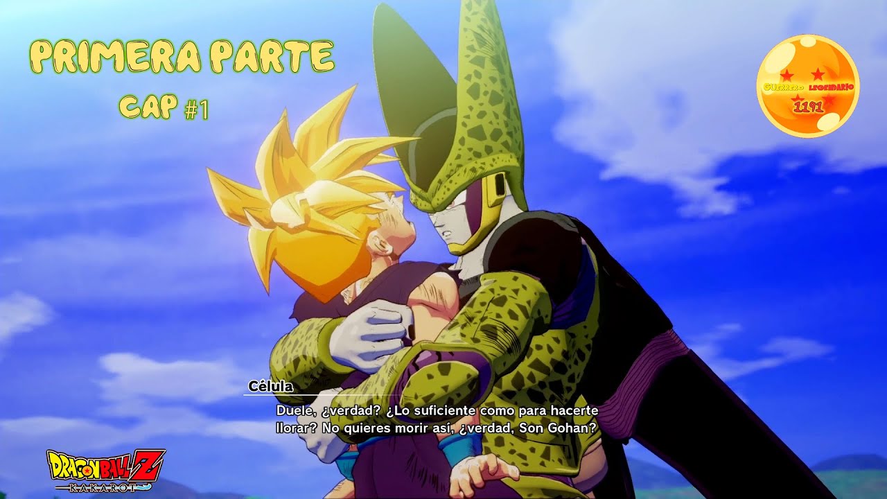 Gohan SSJ1 vs Cell perfecto primera parte DRAGON BALL Z: KAKAROT (4K ...