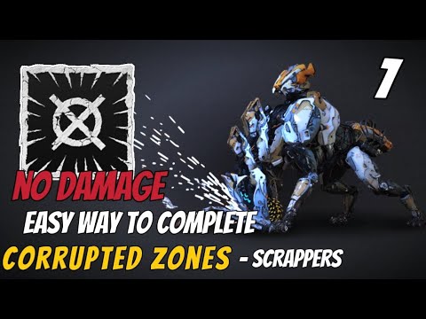 No Damage Easy Way To Completed Corrupted Zones Unlock Trophy Guide 无伤 ...