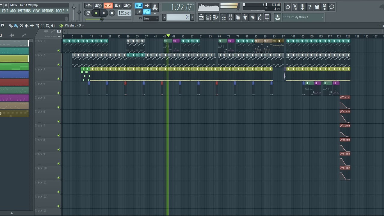 Fl Studio : Maxx - Get A Way - YouTube