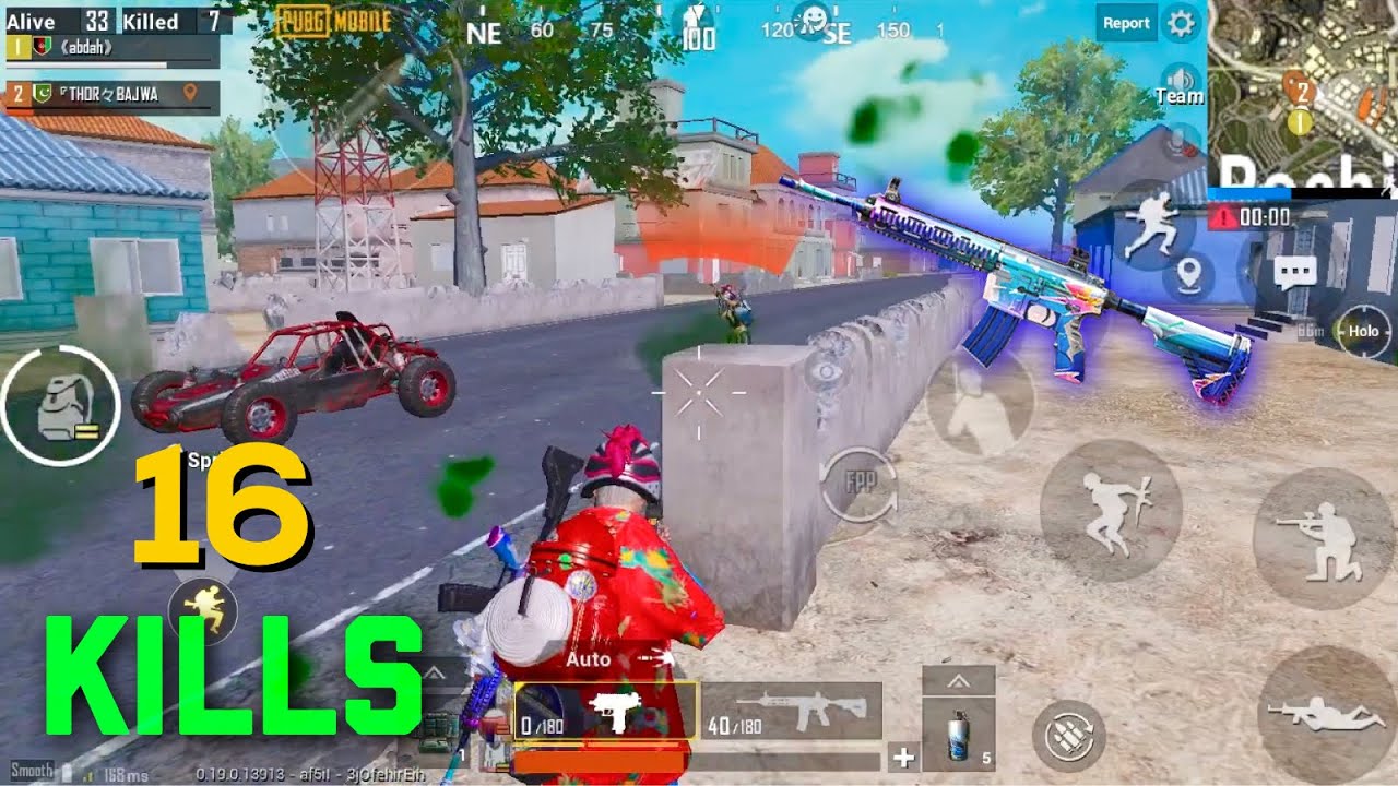 TACAZ LEVEL GAMEPLAY | 16 KILLS | PUBG MOBILE | SALMAN ALI - YouTube