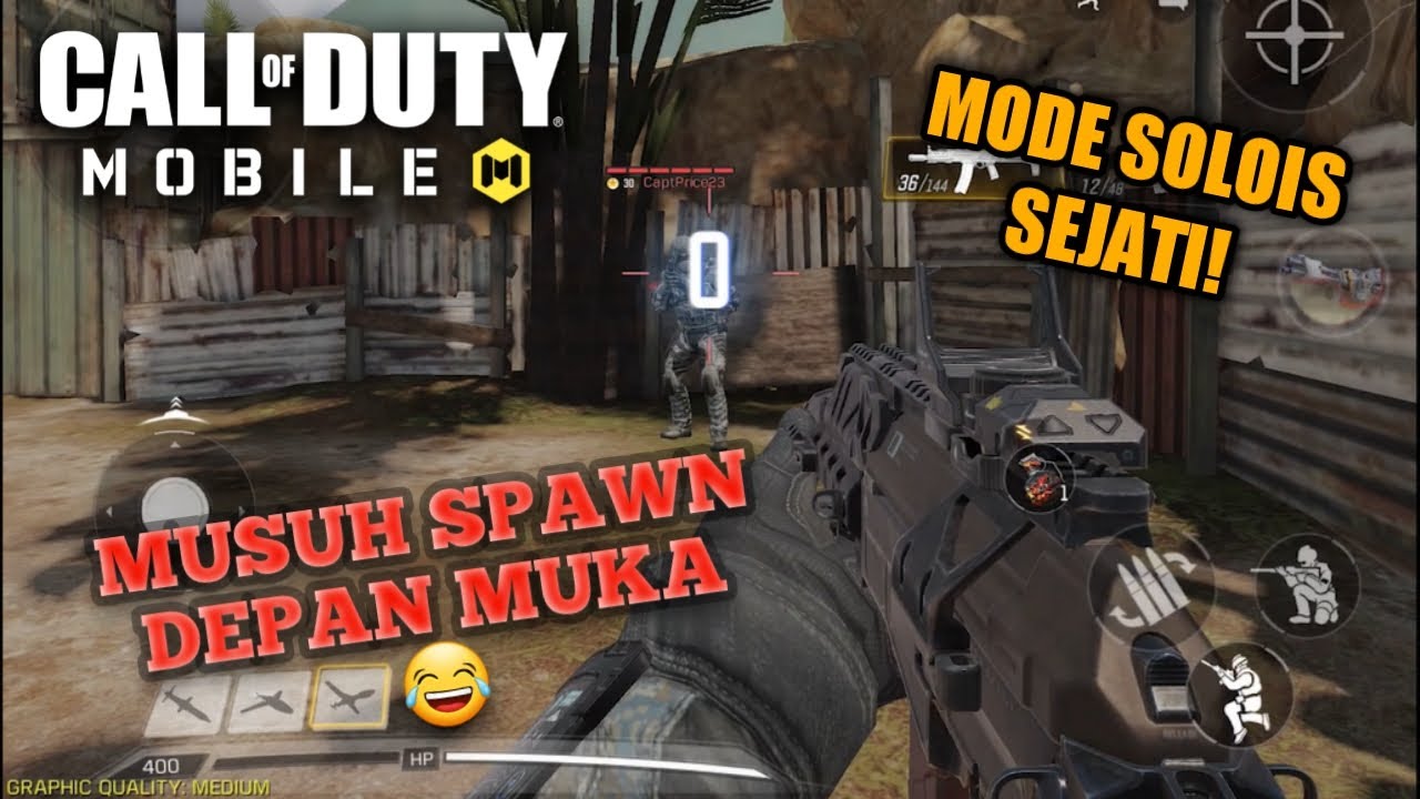 FREE FOR ALL MODE COD MOBILE INDONESIA GAMEPLAY! CALL OF DUTY MOBILE ...