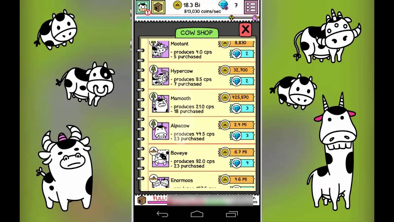 Cow Evolution para android - YouTube