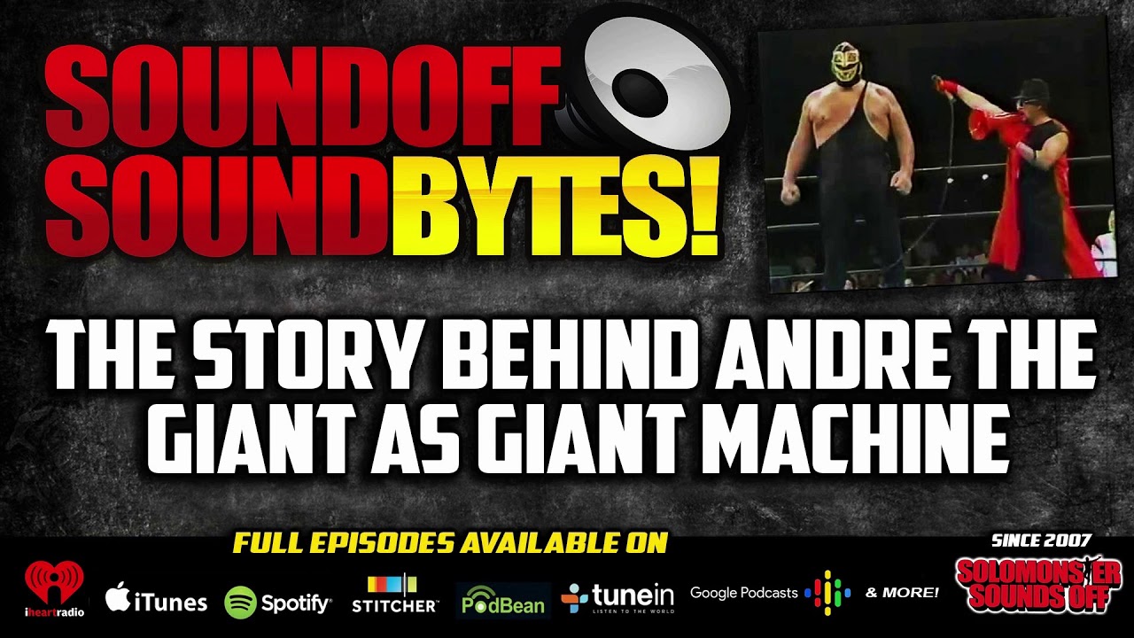 The Story Behind Andre The Giant As GIANT MACHINE - YouTube