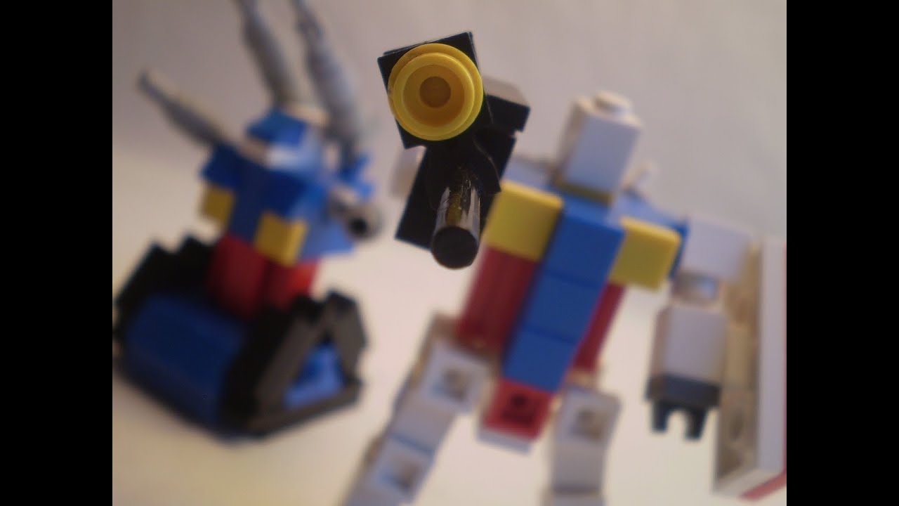 Lego Mobilesuit Gundam - Micro RX-78-2 & Guntank - YouTube