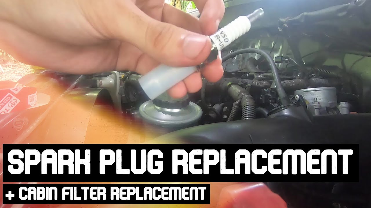 DIY Spark Plug and Cabin Filter Replacement - YouTube