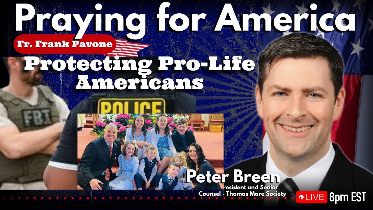 Peter Breen discusses the recent FBI raid on a Prolife Family. - YouTube