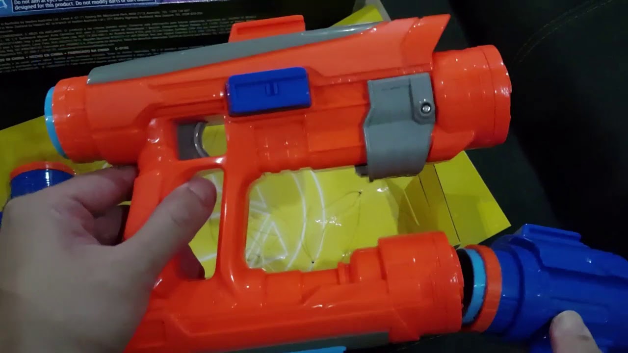 UNBOXING of Avengers Infinity War Star-Lord Nerf Assembler Gear Blaster ...