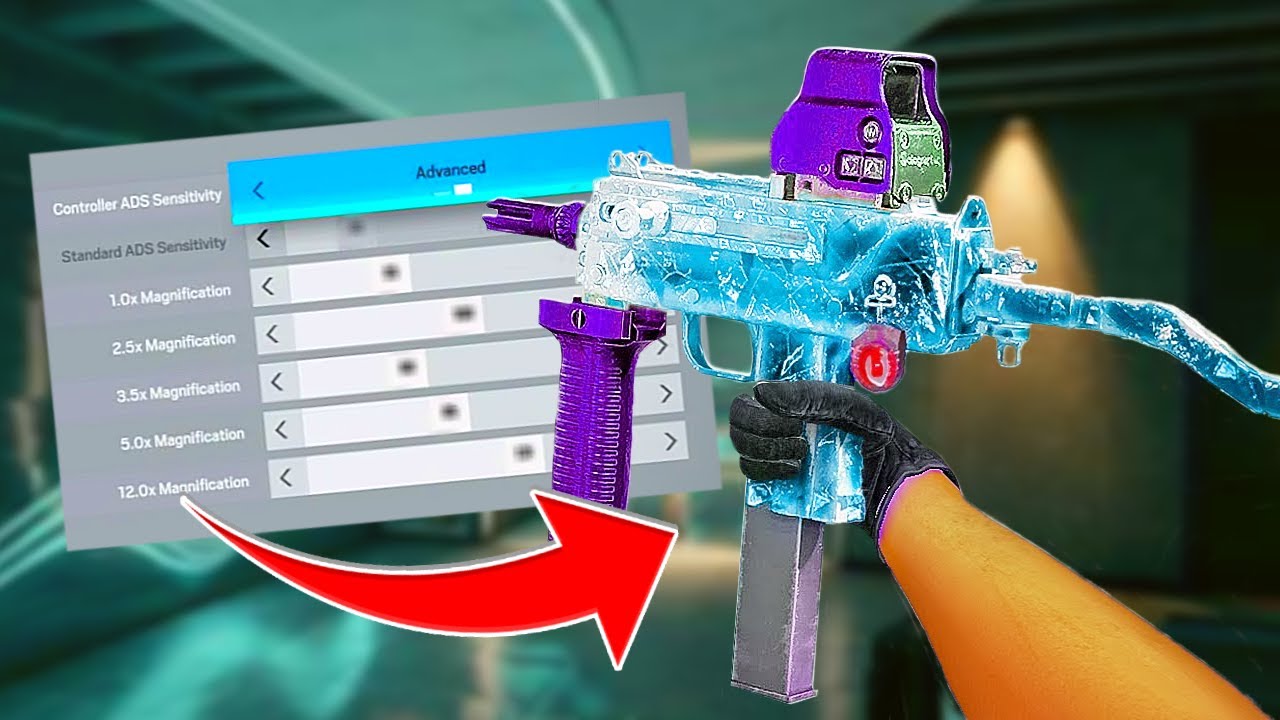 *NEW* #1 BEST CONSOLE CHAMPION R6 SETTINGS FOR NO RECOIL (PS5/XBOX ...