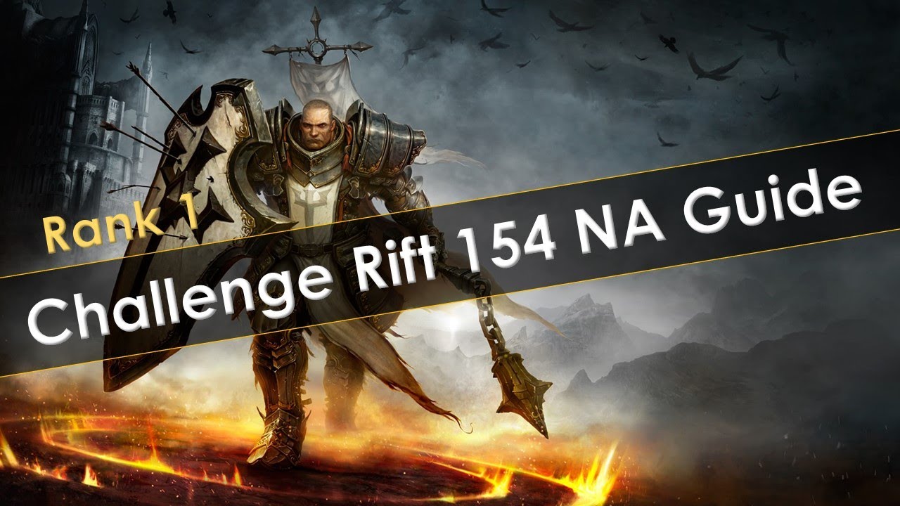 Diablo 3 Challenge Rift 154 NA Guide Rank 1 - YouTube