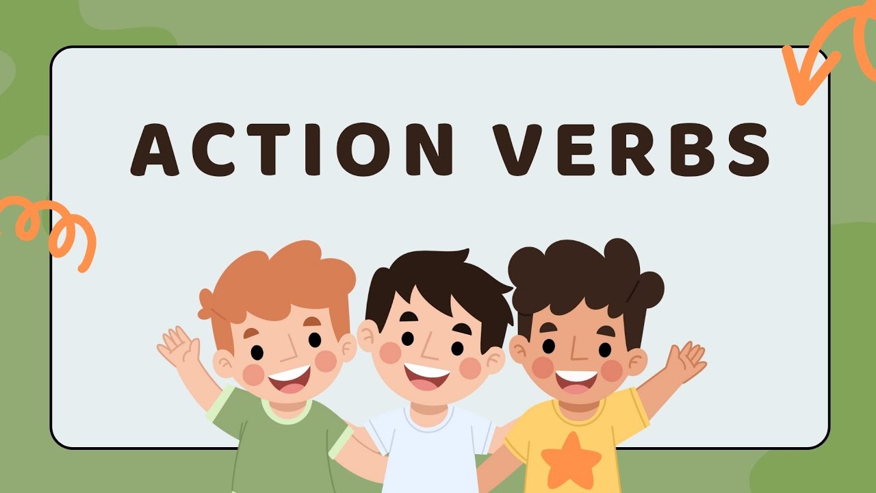CONTOH ACTION VERBS || CONTOH KATA KERJA DALAM BAHASA INGGRIS - YouTube
