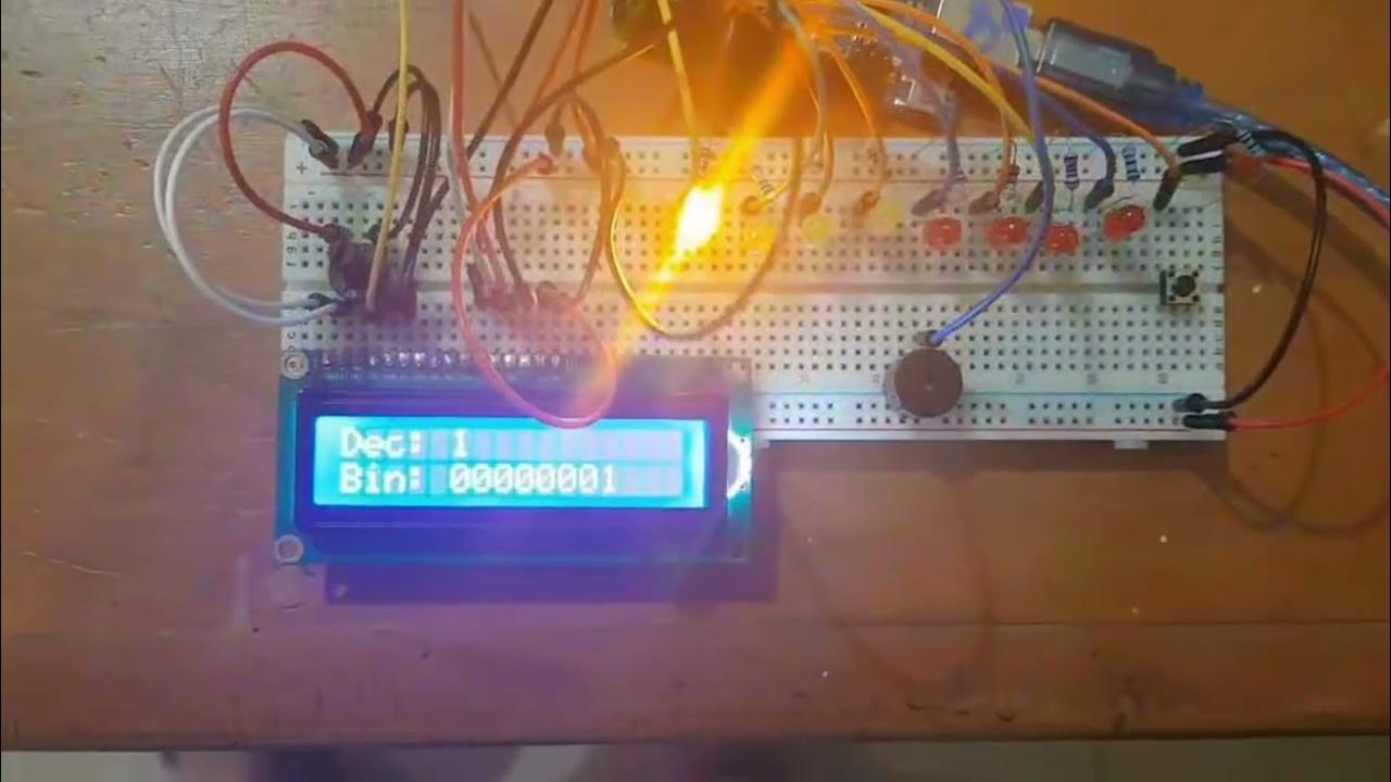 Contador Binario en Arduino - YouTube