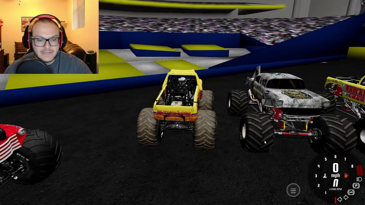 Monster Jam Beam.NG 16-Truck Custom Miami Mini-Event! - YouTube