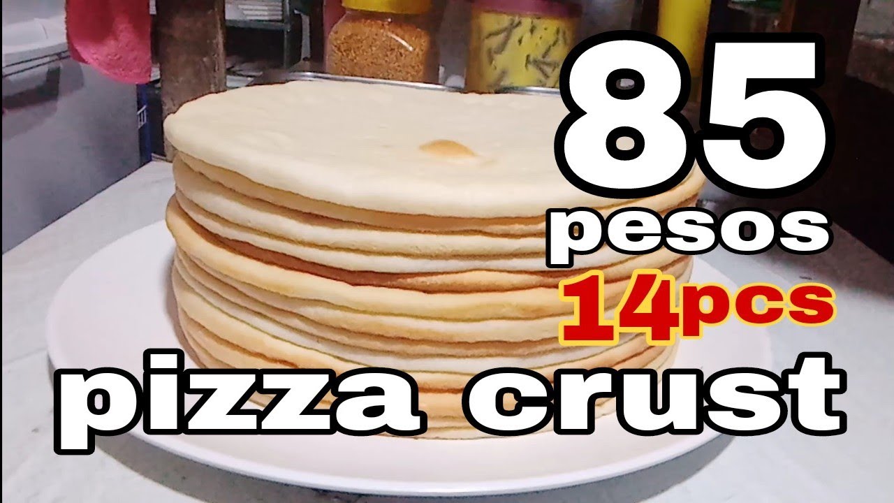 pang negosyo pizza crust. murang puhunan #how to make pizza thin crust ...