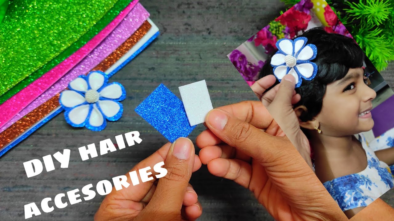 How to Make Hair Accessories at Home || DIY Hair Accessories ...