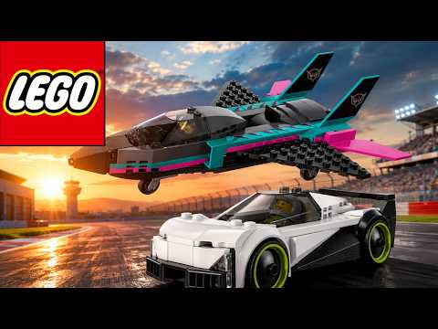 LEGO City 60489 Jet vs. Car