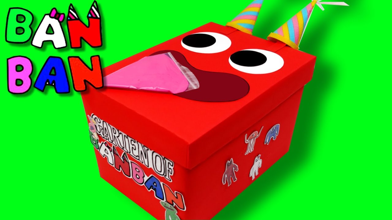 OPEN THE SECRET AND MYSTERIOUS BOX OF GARTEN OF BANBAN 2,3😱📦ALL BOSSES ...