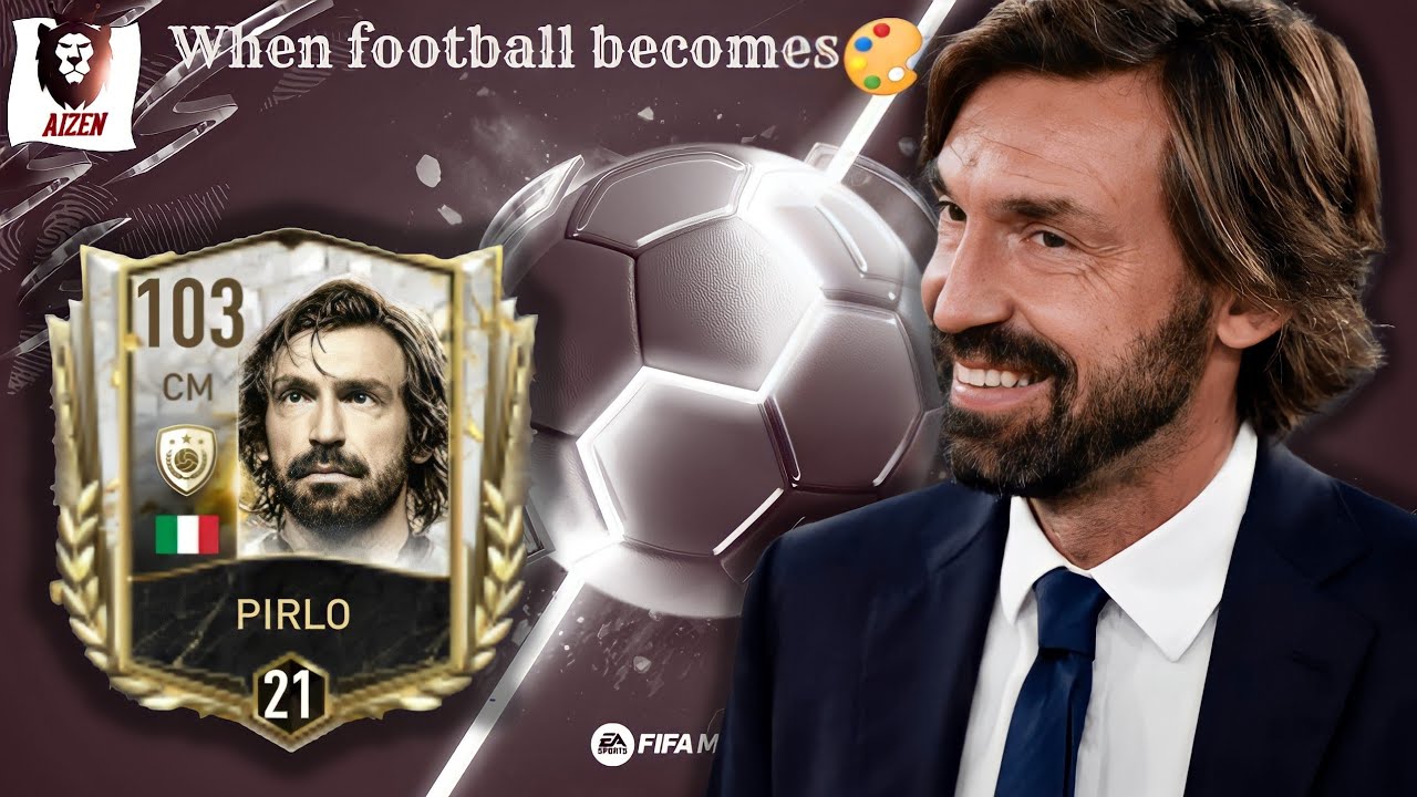 ANDREA PIRLO | WHEN FOOTBALL BECOMES ART 🎨 | PLAYER REVIEW | KICKOFF ...