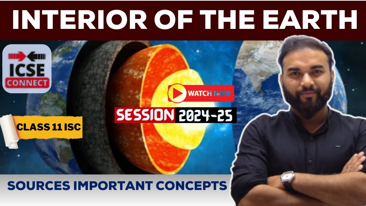 Interior of the earth | Sources | Class 11 ISC Geography | By ...