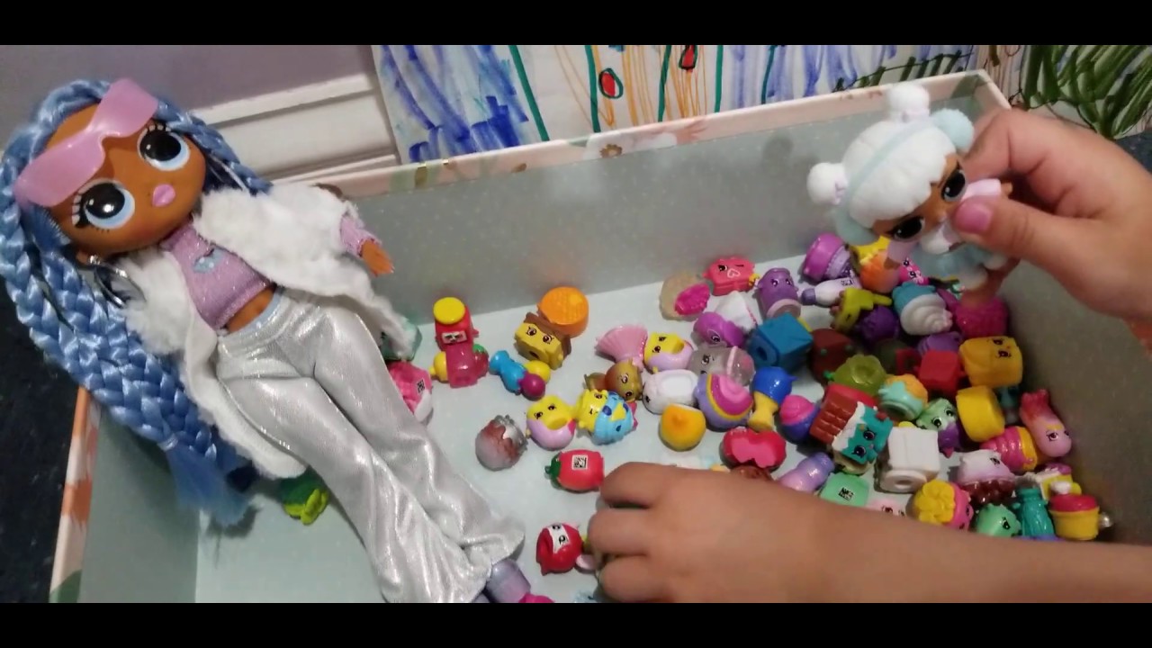 Shopkins Pool Omg Lila Snowgirls - YouTube