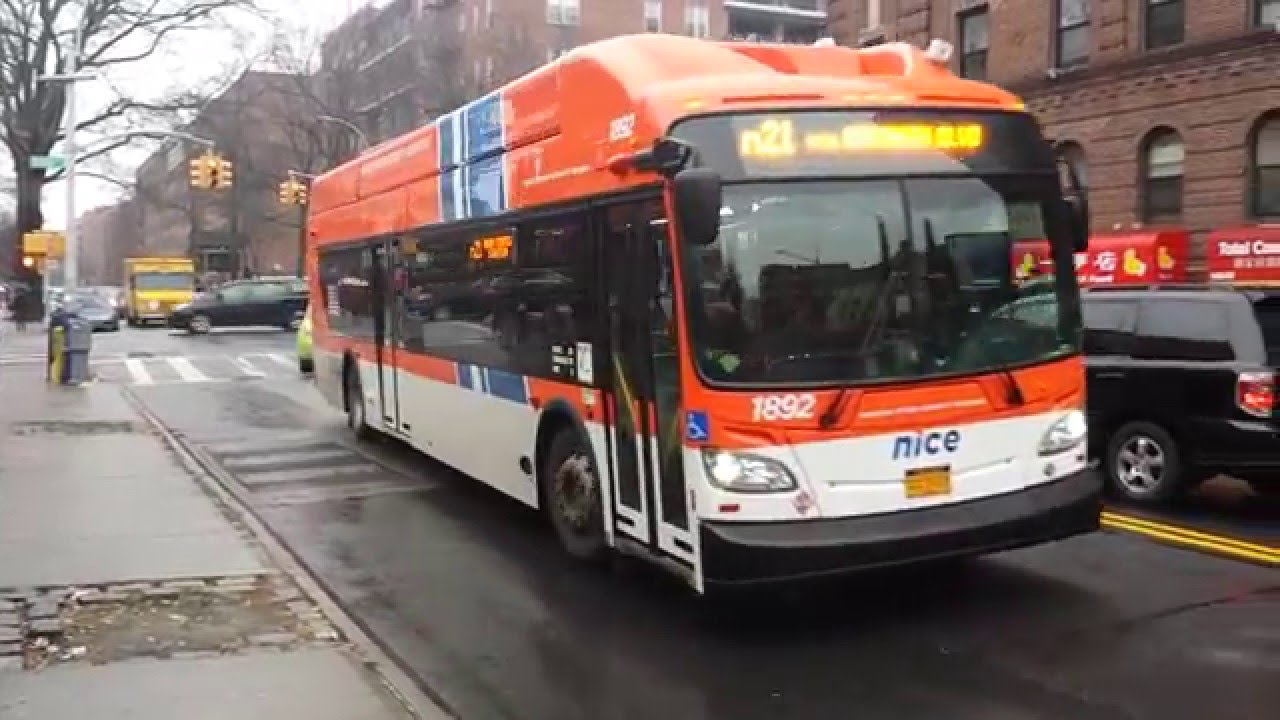 Nassau Inter-County Express: New Flyer XN40 Xcelsior [#1892] n21 Bus ...