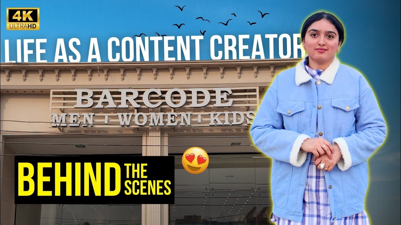 Life as a Content Creator | Behind the Scenes of a Brand Promotion Day | Laaj Batool - YouTube