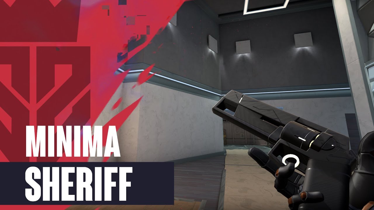 Minima Sheriff Skin Showcase - Valorant Minima Skins - YouTube