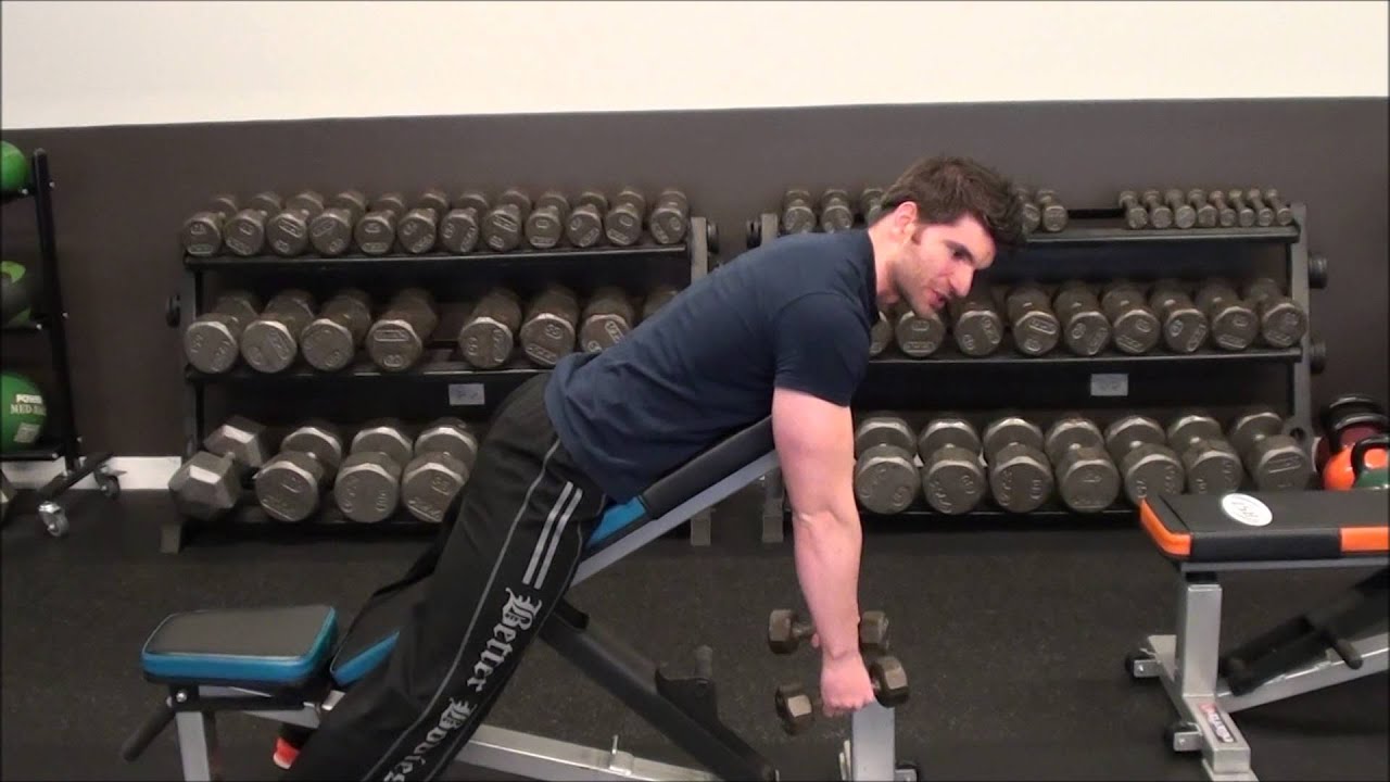 AllStrengthTraining.com: Incline Reverse Flye - YouTube