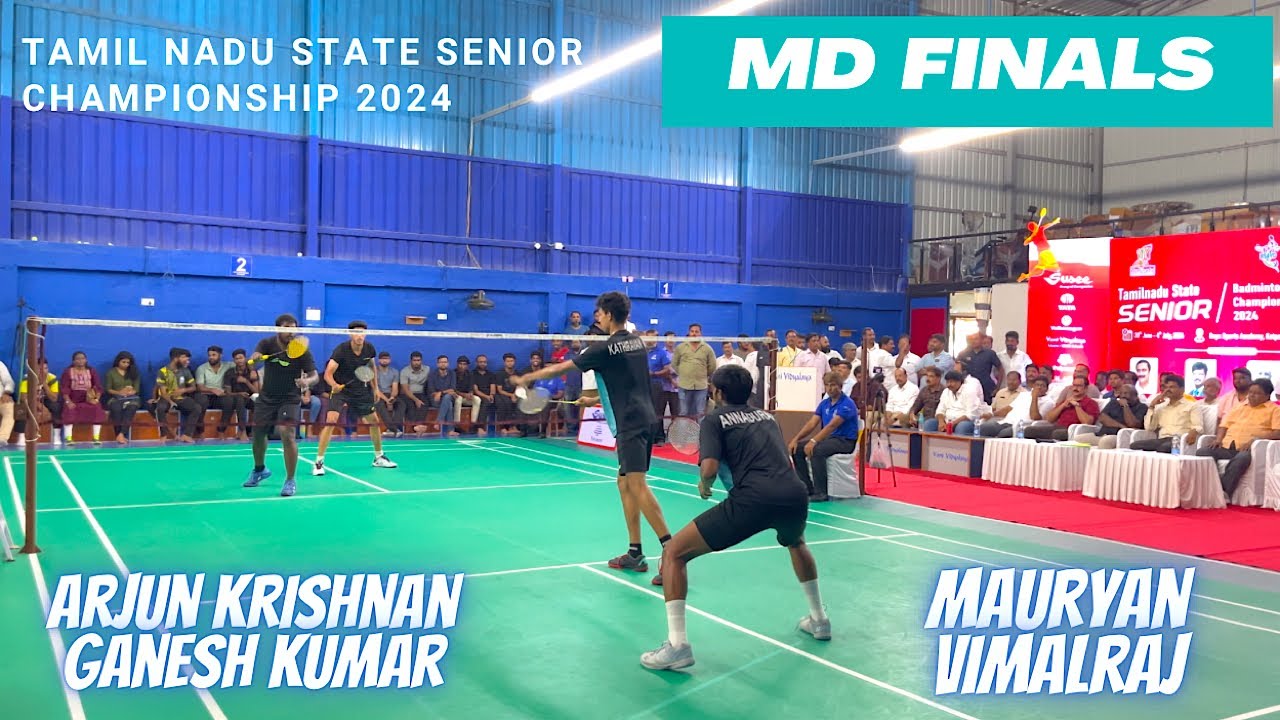 MD FINAL - ARJUN KRISHNAN / GANESH vs VIMAL RAJ / MAURYAN || TN State ...