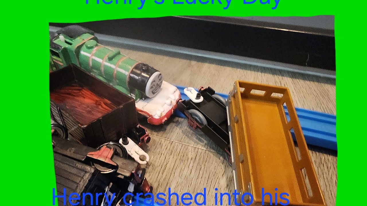 Henry's Lucky Day (Henry crashed into his lucky trucks) - YouTube