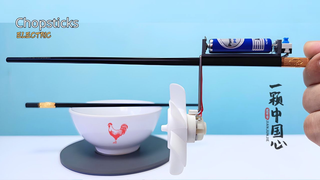 You will need this tool when you're hungry - DIY Electric 🥢Chopstick ...