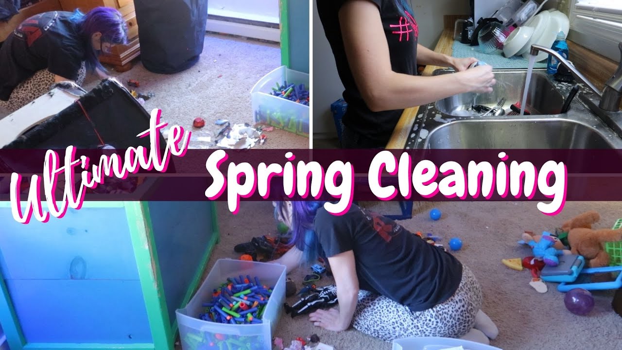 Ultimate spring cleaning | Cleaning motivation | Clean with me - YouTube